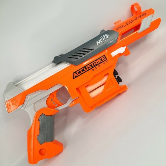 Hasbro | Toys | Nerf Accustrike Series Falconfire Blaster | Poshmark